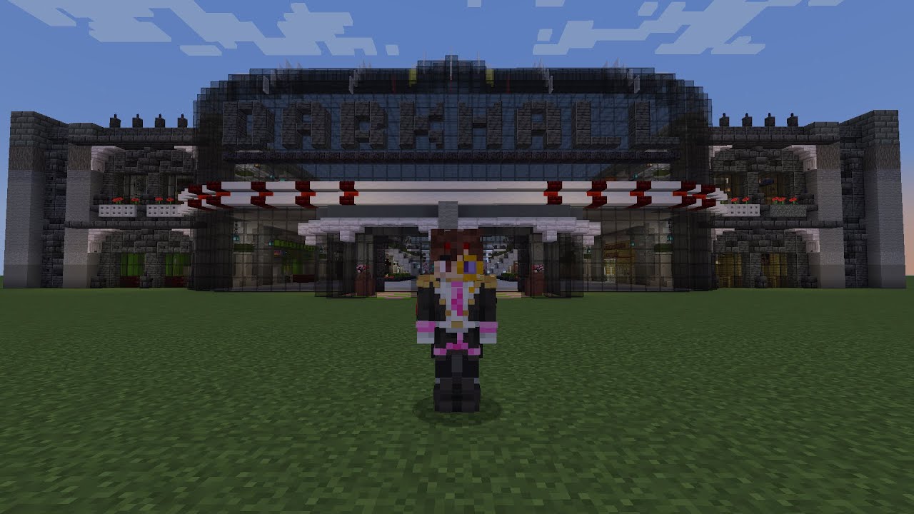 Minecraft: The Dark Mall - Shopping mall build review - Part 1 - YouTube