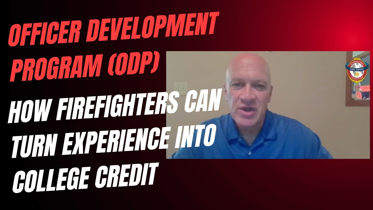 How Firefighters Can Turn Experience Into College Credit - YouTube