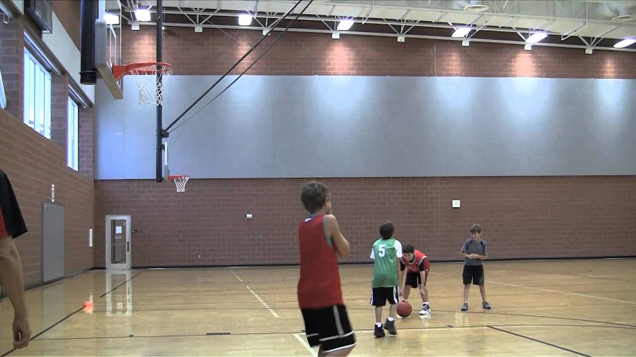 Single File Layup with a Defender, Modifications - YouTube