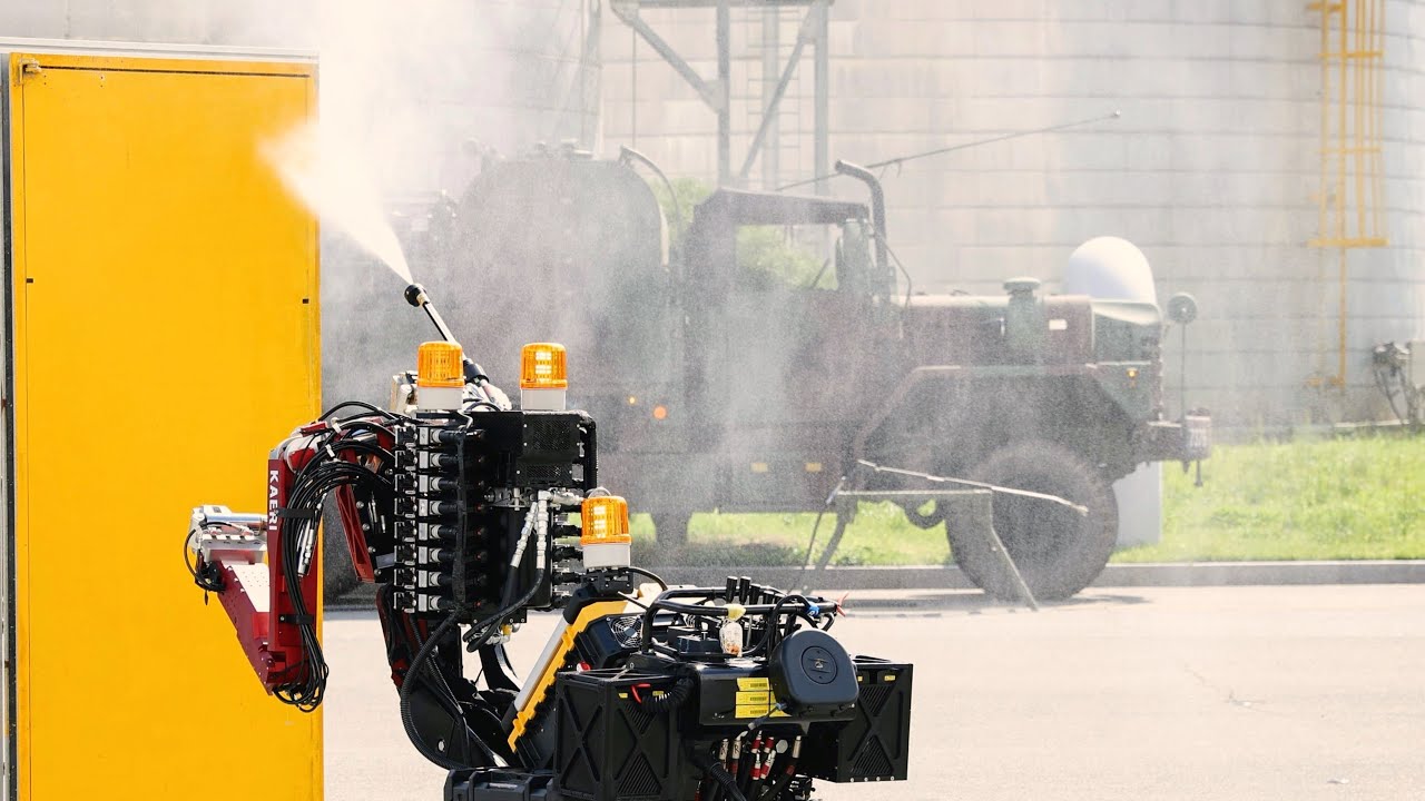 Demonstration of Fire Door Sealing with a Robot in Hazardous ...