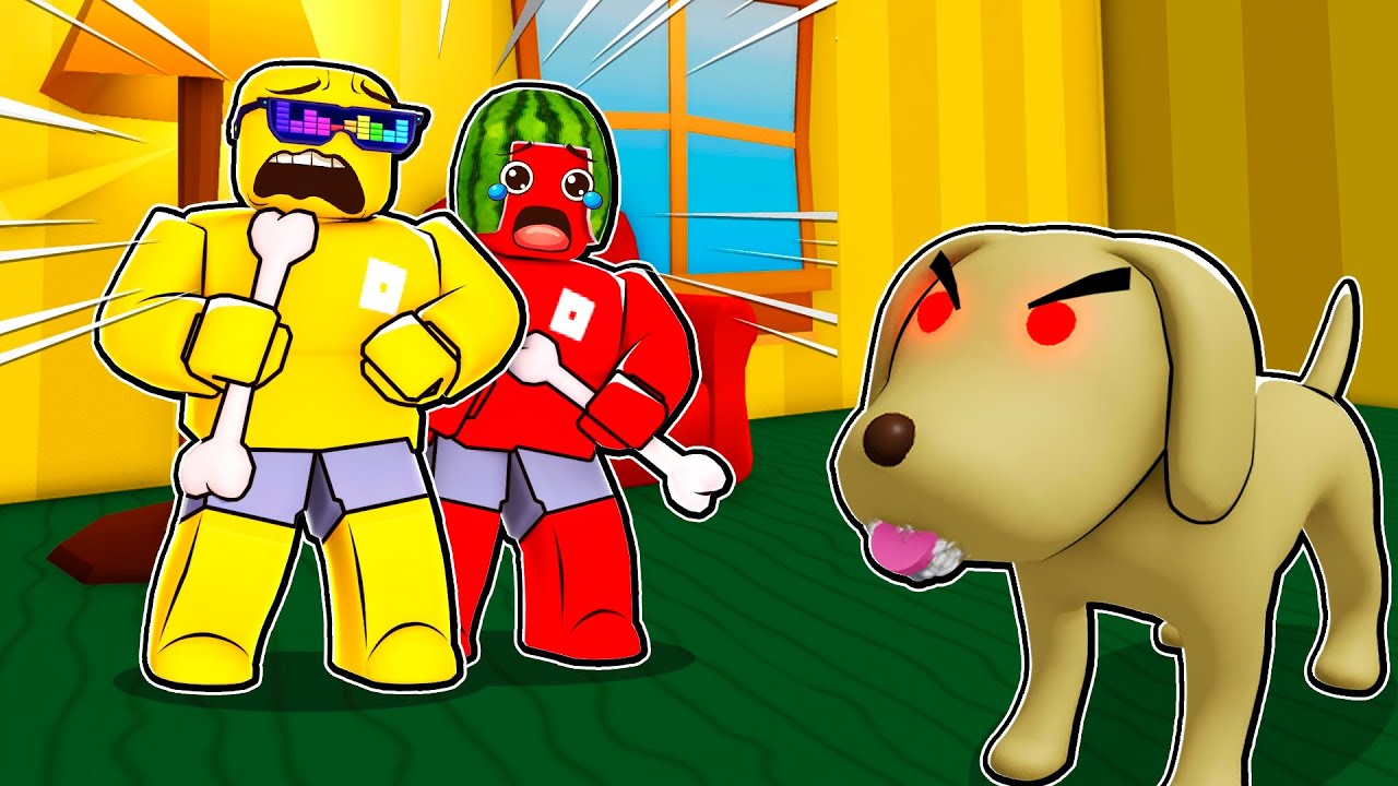 Roblox Barky The Dog ESCAPE Story Obby - YouTube
