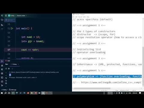 polymorphism in c++ - YouTube