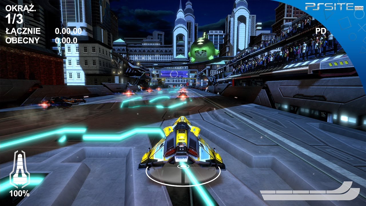WipEout Omega Collection - WipEout 2048 Gameplay - YouTube