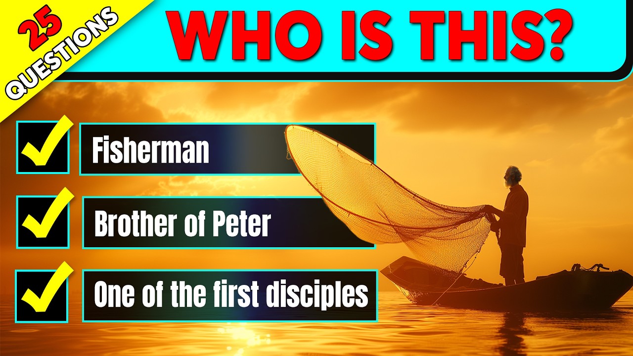 WHO IS THIS? 25 BIBLE QUESTIONS ABOUT FAMOUS CHARACTERS IN THE NEW ...