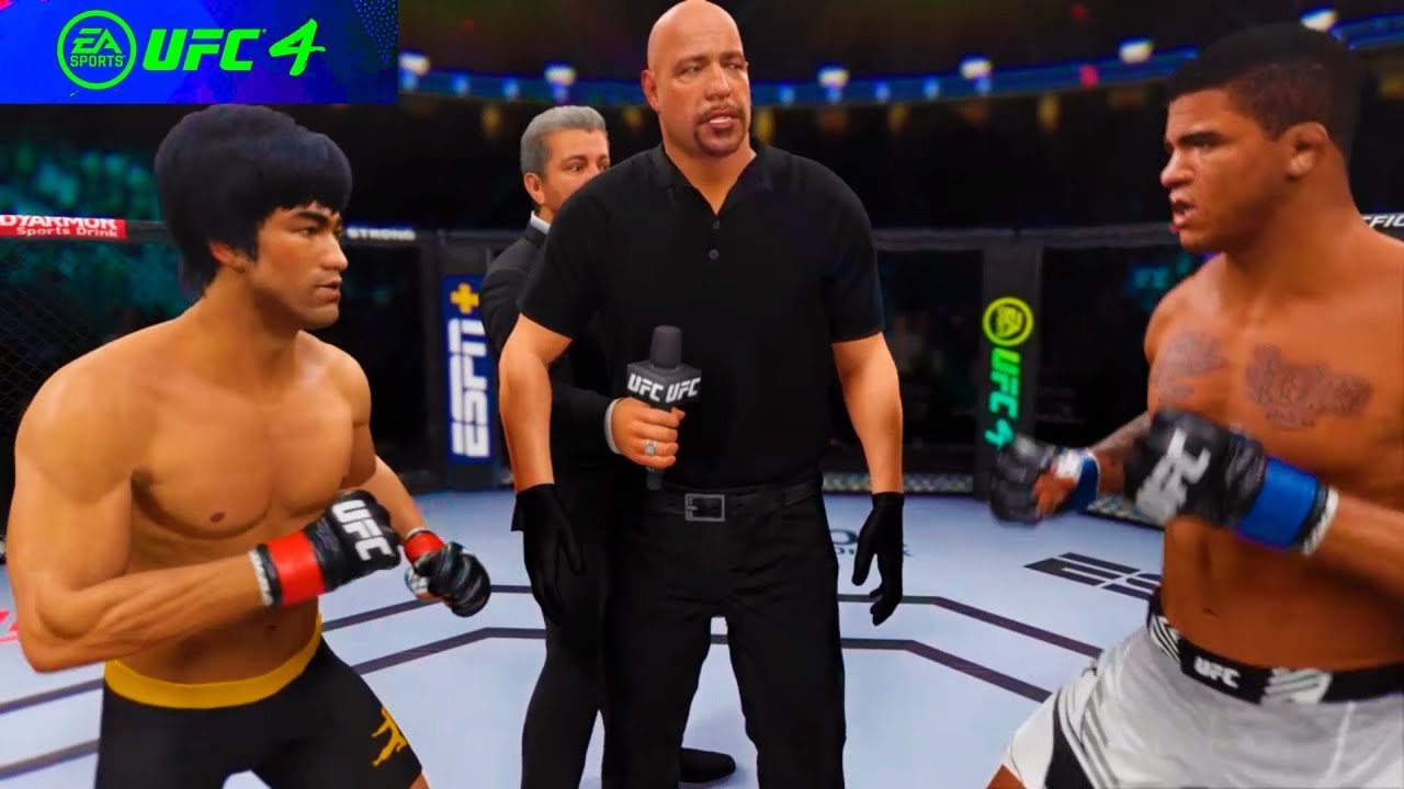 Bruce Lee vs. Gilbert Burns EA Sports UFC 4 PS 5 PS 4 EA Sports UFC 4 ...