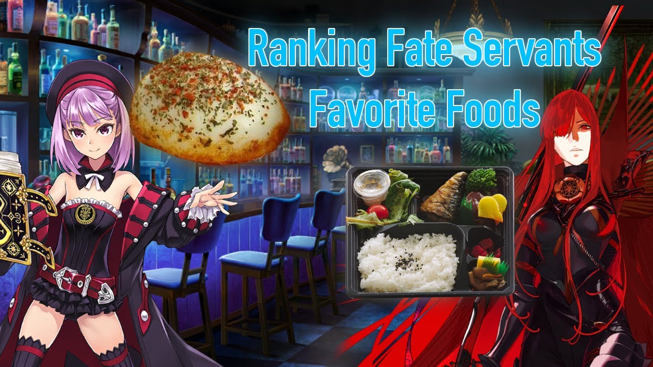 Ranking Fate Servants Favorite Meals - YouTube