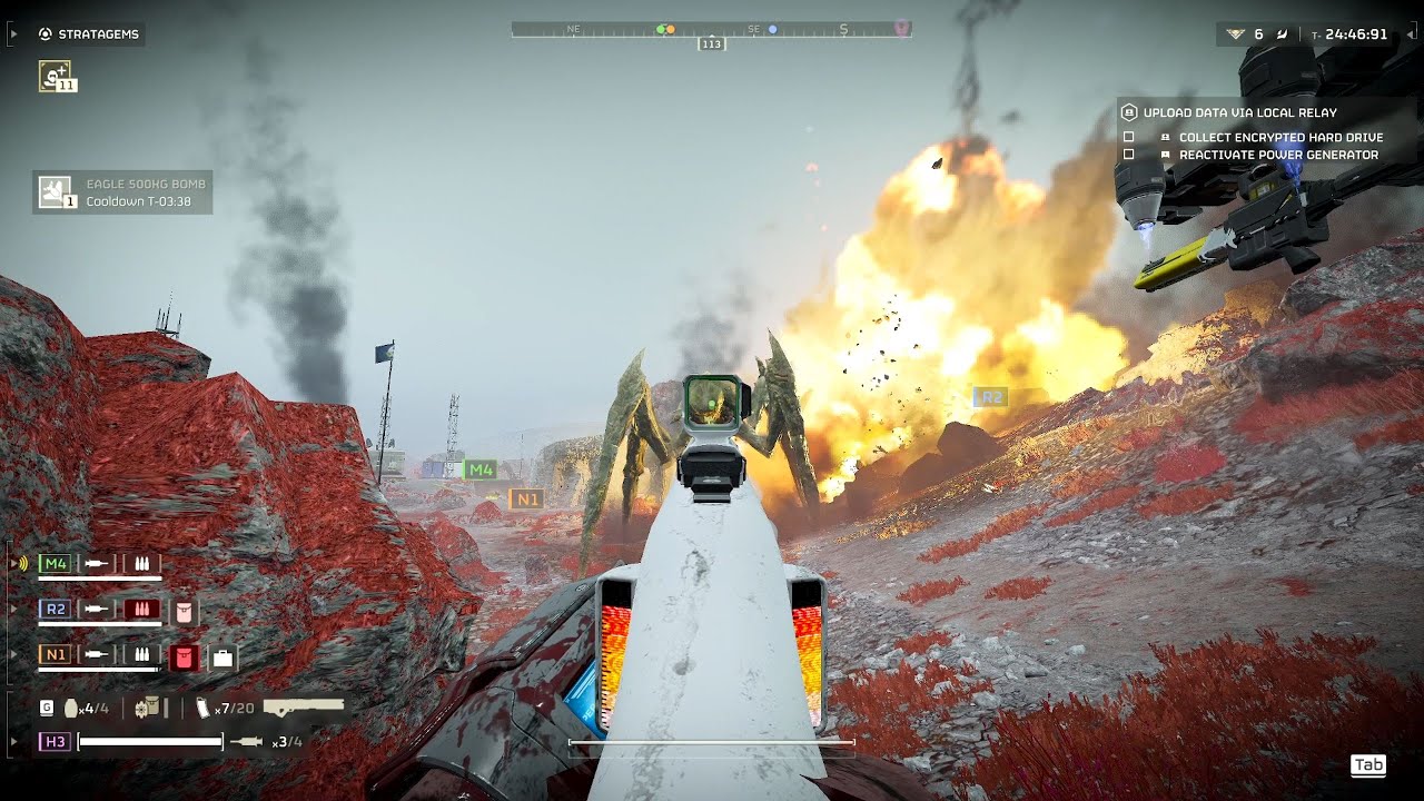 HELLDIVERS 2 - 9/10 Democracy Officers recommend the Railgun - YouTube