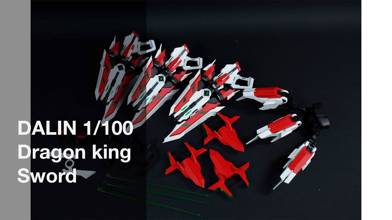 Model kit review: Dalin Dragon king sword special kit/Gundam/Gunpla ...