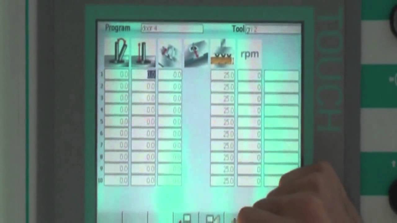 Spindle Moulder - Griggio T45 HSK - YouTube