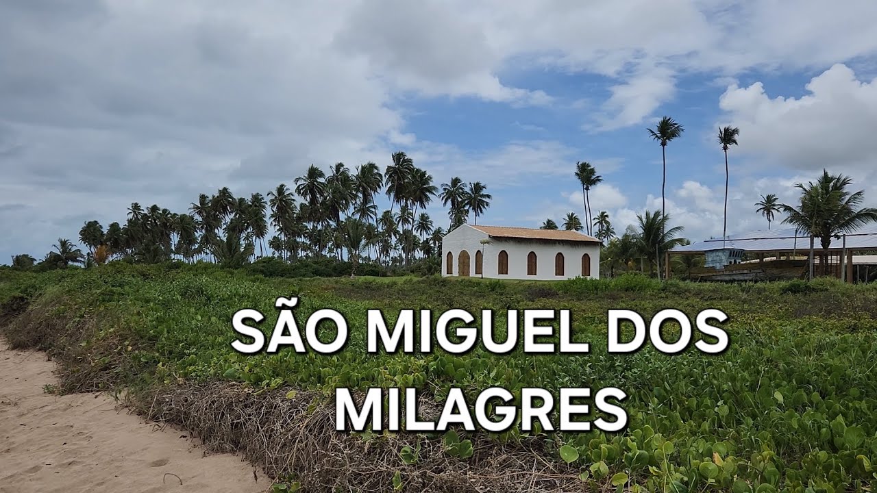 São Miguel dos Milagres. Alagoas,visitando Capela dos Milagres, praia ...