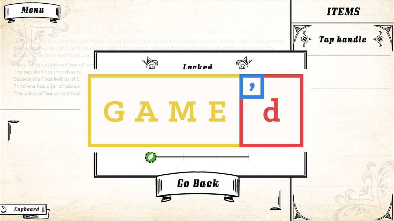 GAME'd, A game a month. April : Misplaced - YouTube