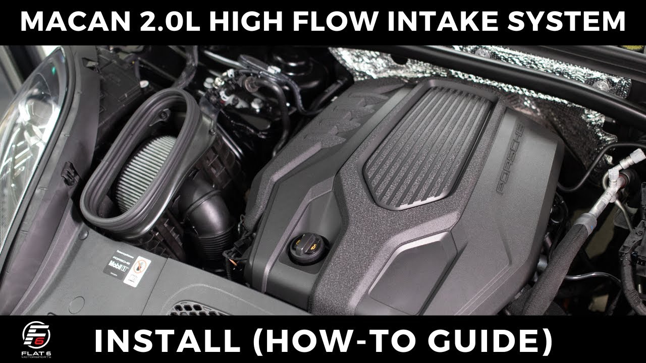 Installation Guide (Macan 2.0L Flat 6 High Flow Intake System) - YouTube