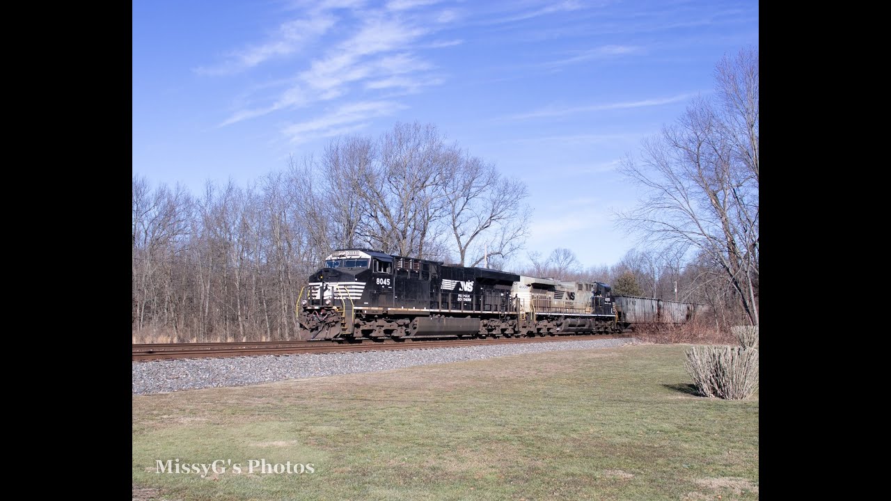 Norfolk Southern 633 with 4005! - YouTube