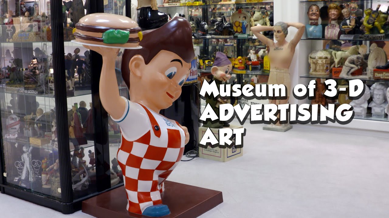 POLLACK MUSEUM OF 3-D ADVERTISING ART - YouTube