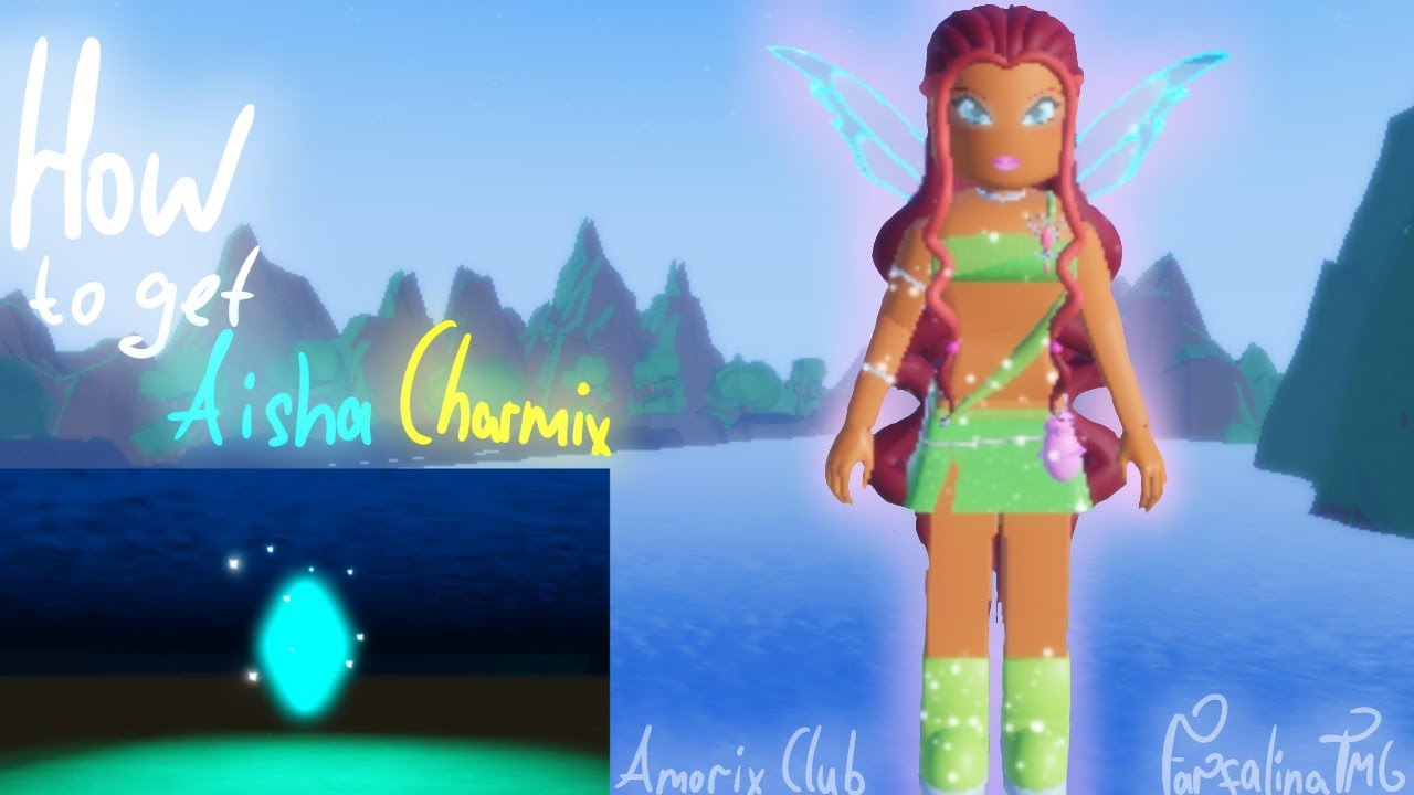 How to get Aisha Charmix || Tutorial/Showcase || Amorix Club - YouTube