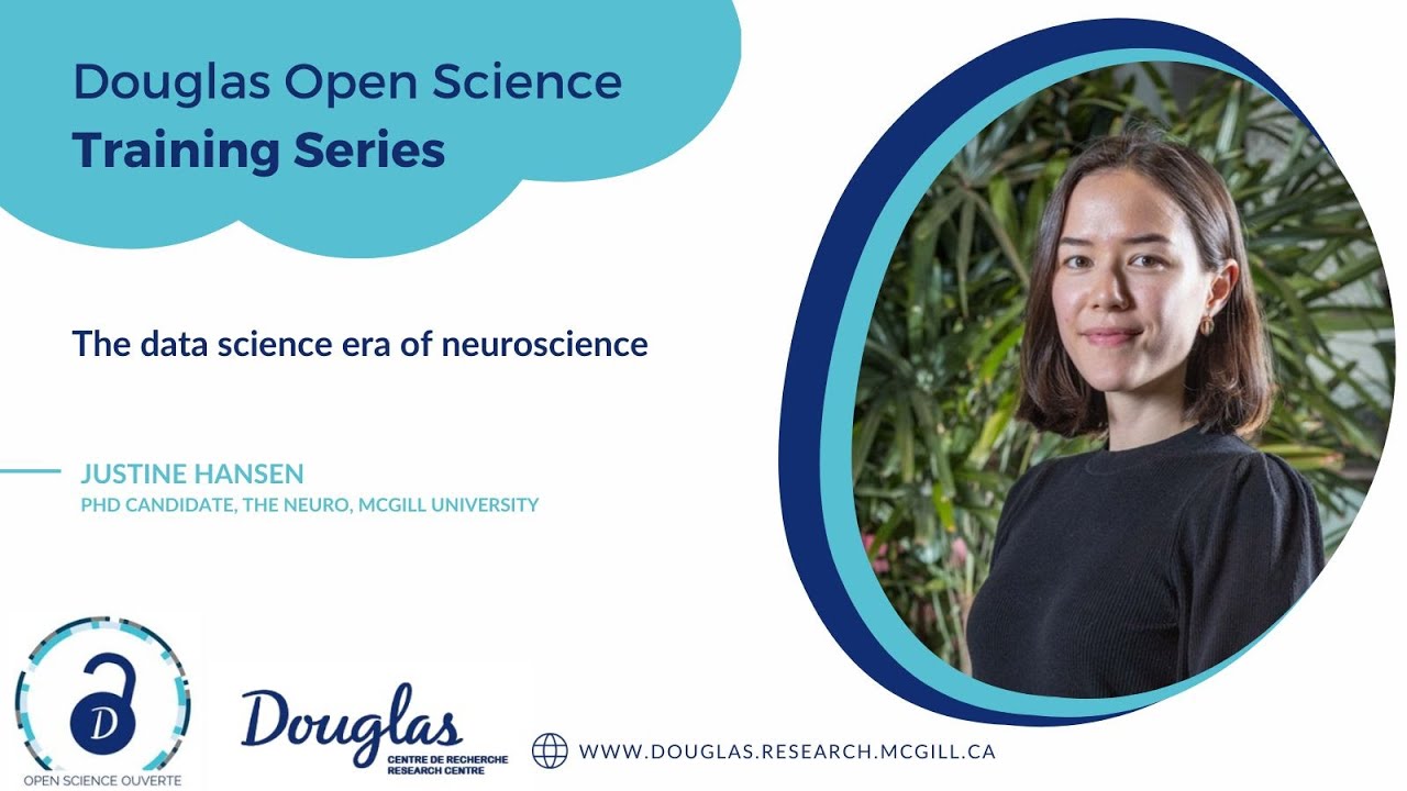 Douglas Open Science Training Series - Open data - Justine Hansen - YouTube