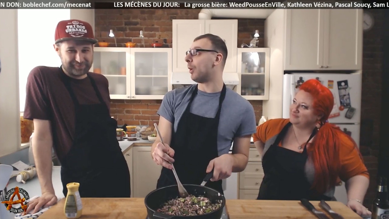 Les joies du direct selon Bob le Chef, Thomas Levac et Annie Clavette ...