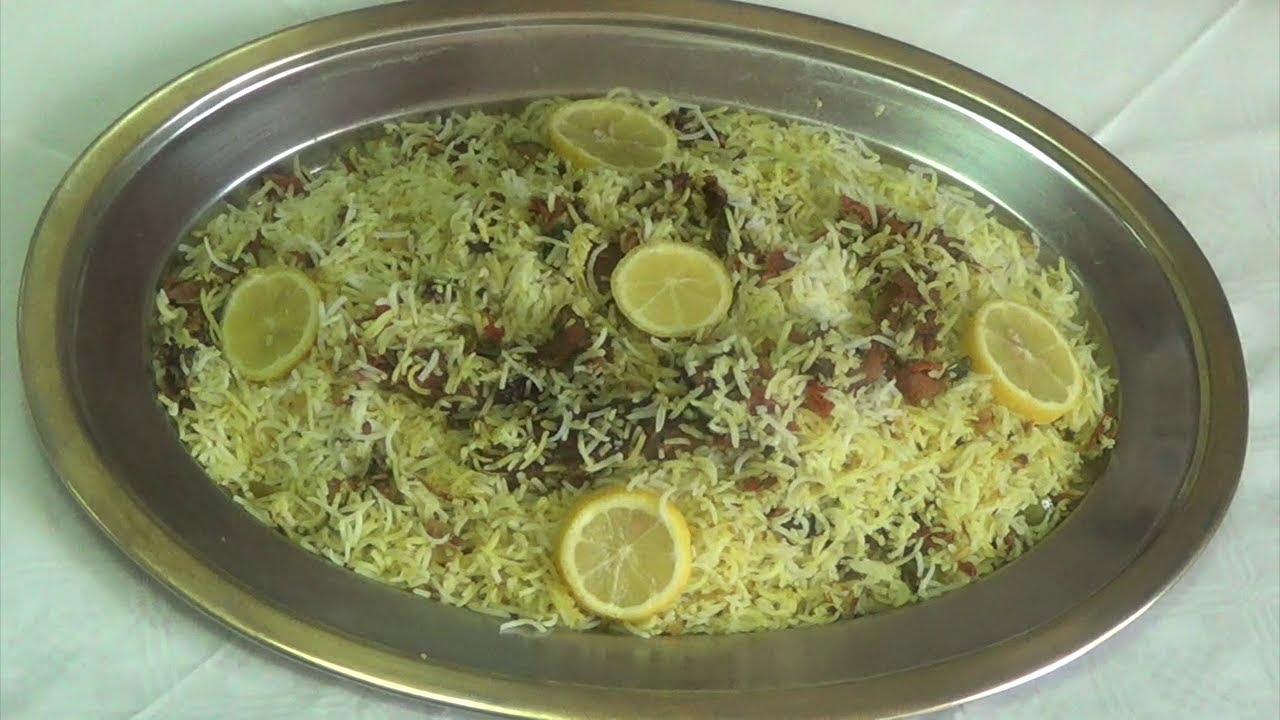 وصفة المالح والأرز Traditional Emirati Salted Fish - YouTube