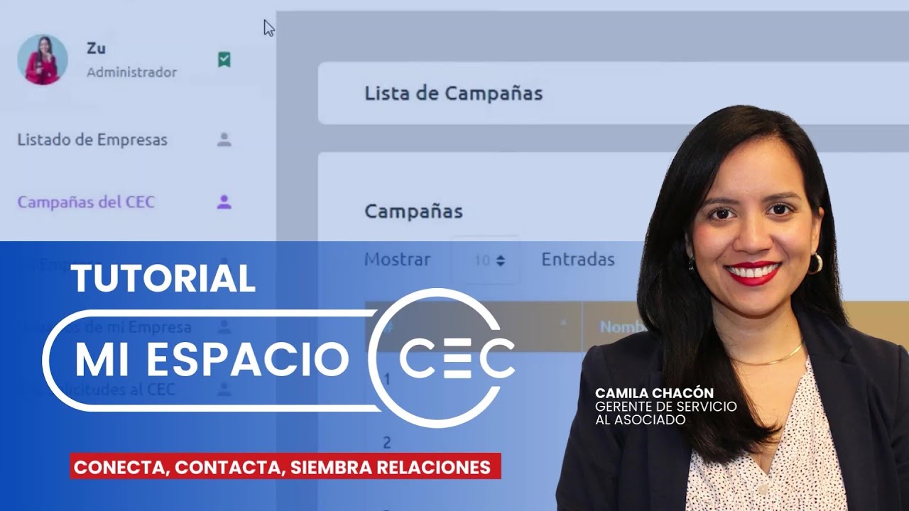 Tutorial Mi Espacio CEC - YouTube