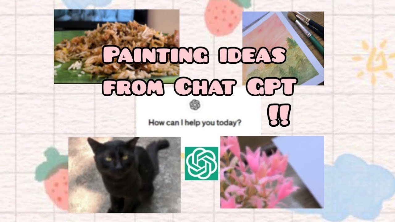 A chill Sunday | Asking Chat GPT for painting ideas! ⋆ 𐙚 ⋆｡ - YouTube