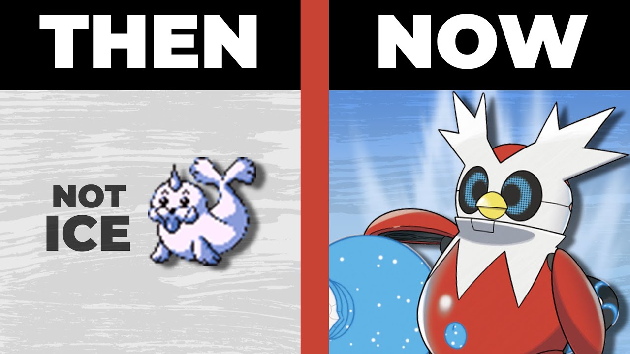 Ice Type Pokémon: Then vs Now - YouTube