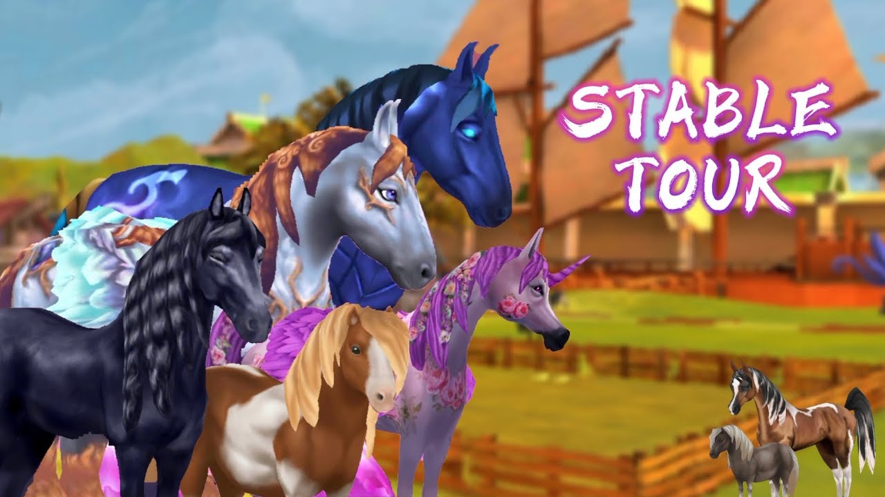 STABLE TOUR || 200 Subs Special video || Horse Riding Tales - YouTube