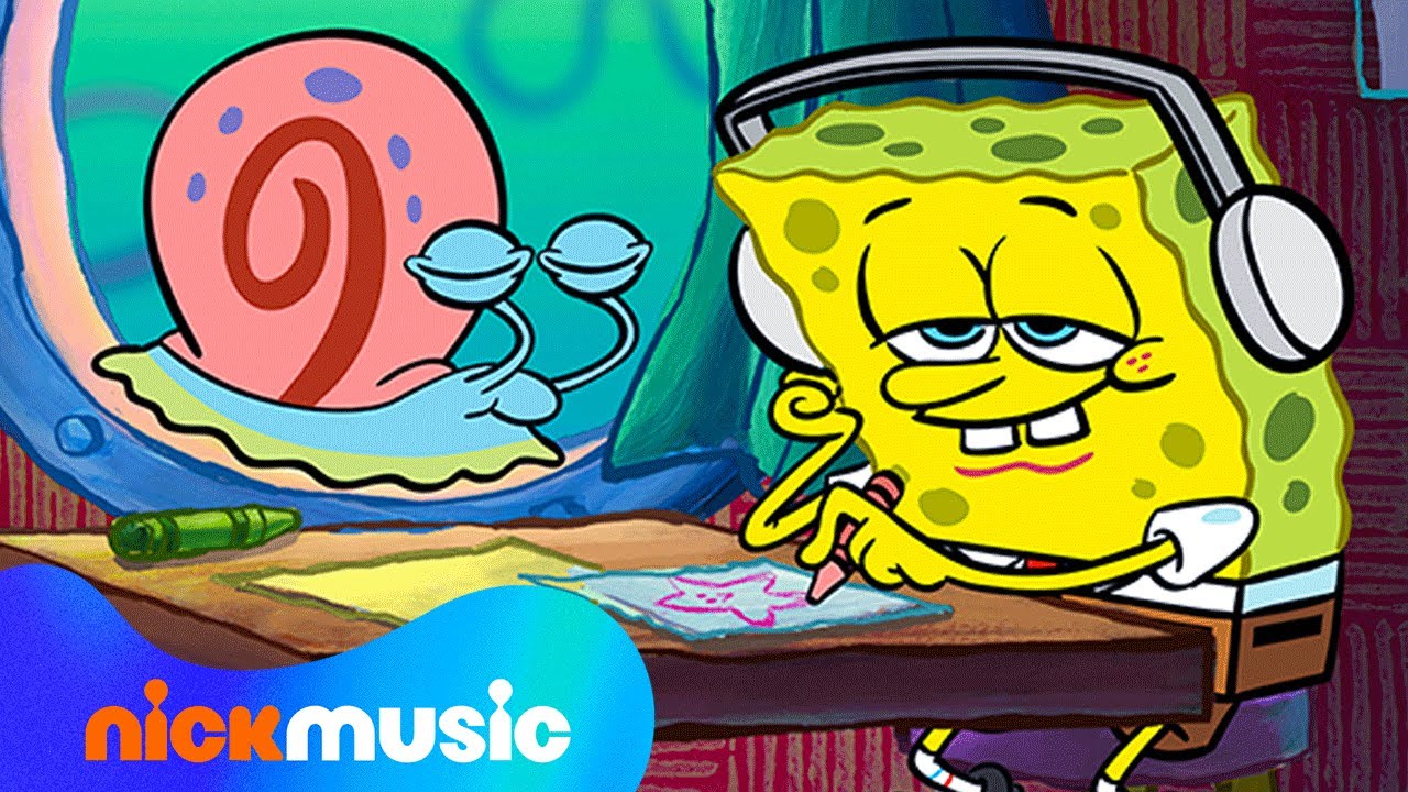 20 Minutes of Chill Vibes with SpongeBob & Friends 🎧 | Nick Music - YouTube