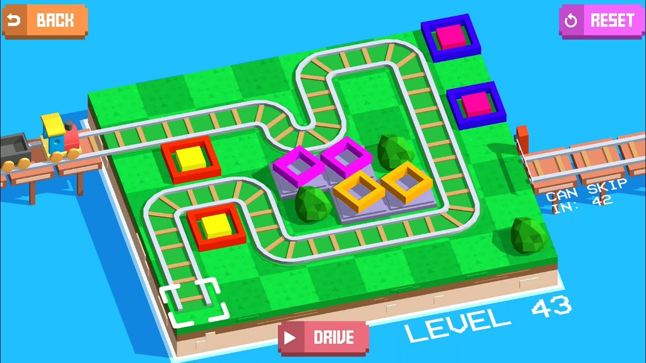 Train Color Tiles Express Puzzle Game | Train Track Maze Game | Android ...