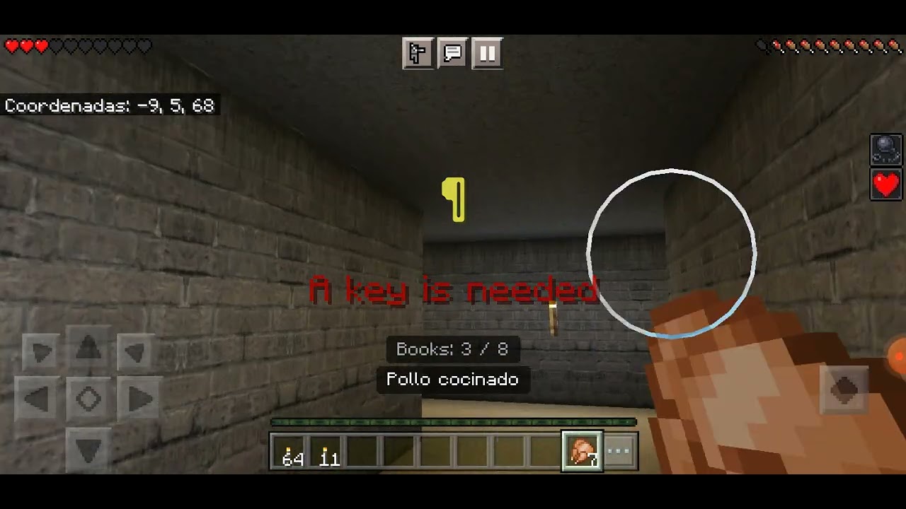 jugando slendrina el cellar en minecraft - YouTube