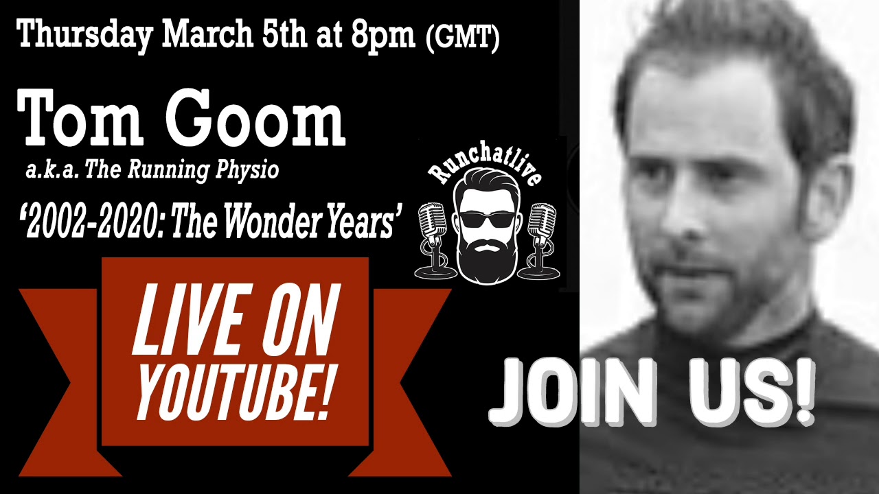 Join us LIVE on YouTube for Ep40 with Tom Goom! - YouTube