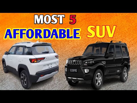 Top 5 cheapest SUV cars in India भारत की सबसे सस्ती SUV कारें 🚗 - YouTube