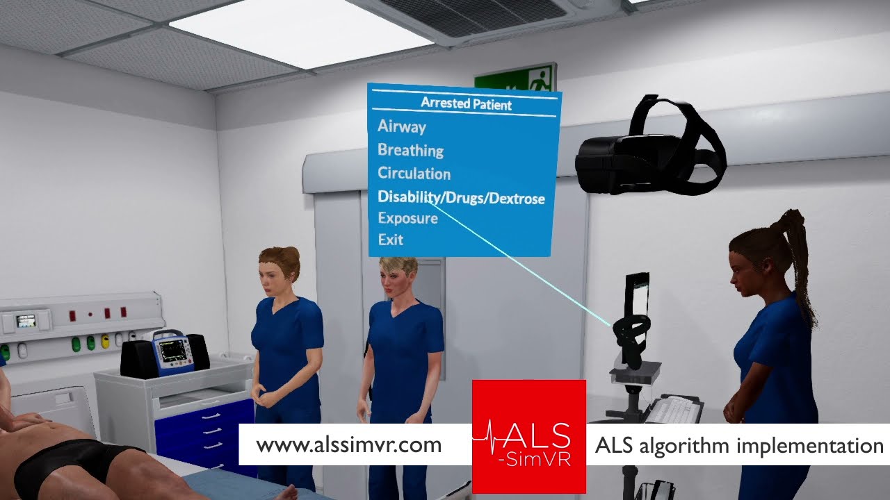ALS Sim VR Systematic Patient Assessment - YouTube