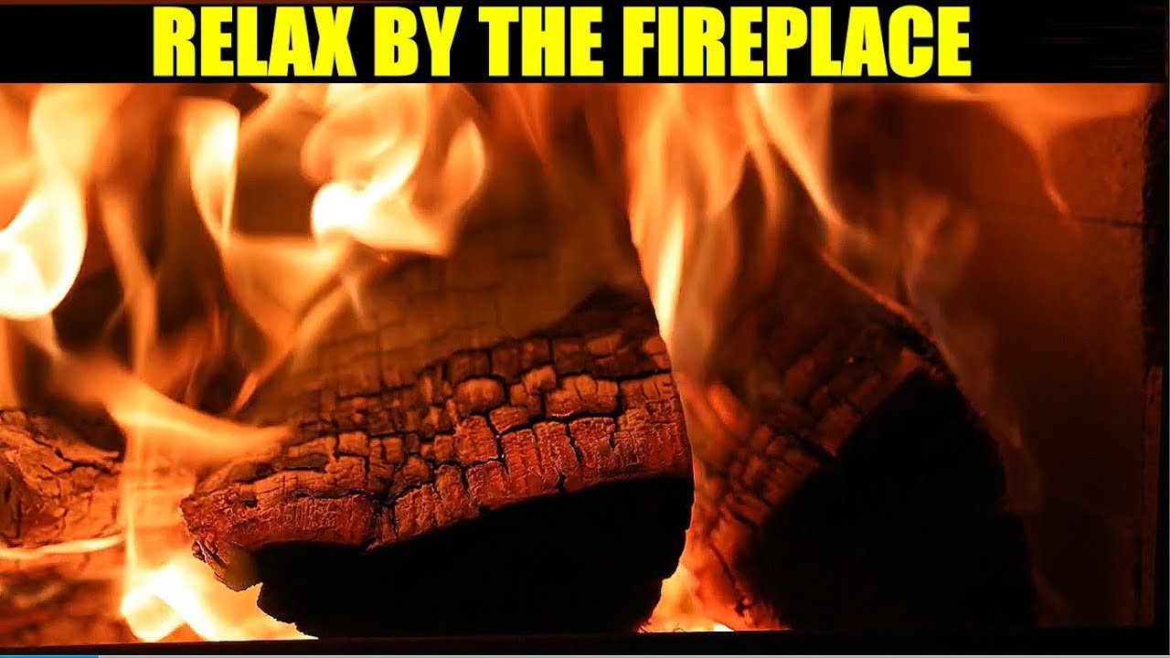 Relax by the Fireplace: Deep Sleep Cozy Burning Fireplace & Crackling ...
