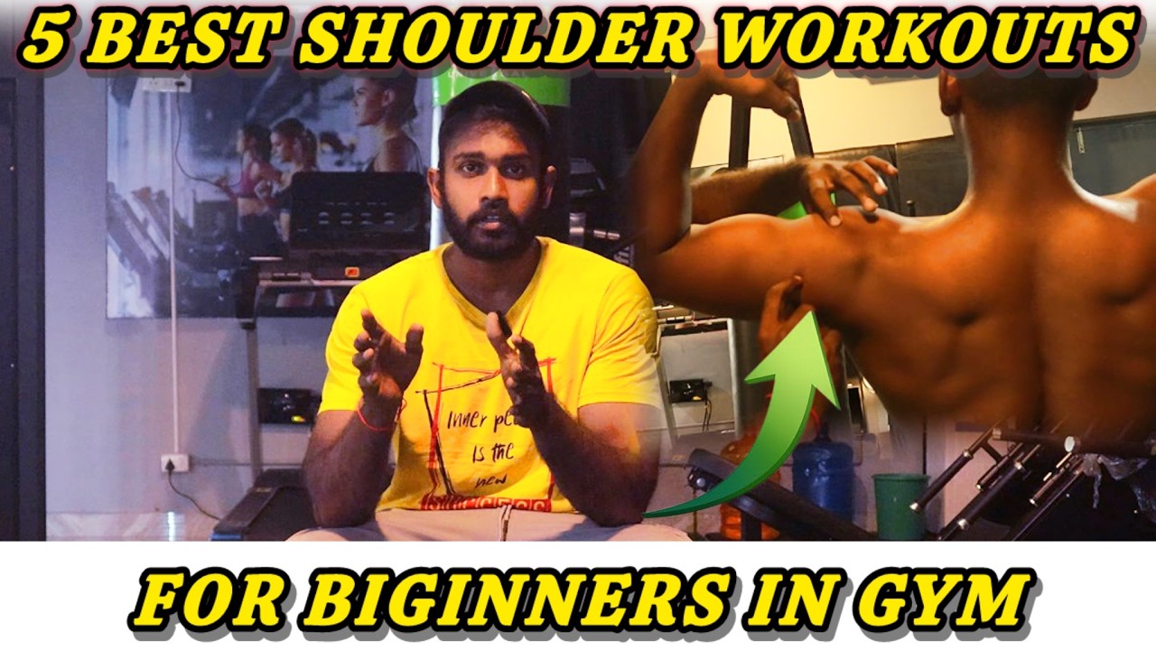 5 best shoulder workouts for beginners in gym|safe and effective ...