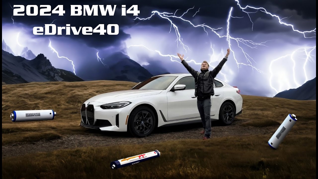 BMW's Electric Gran Coupe: The 2024 BMW i4 eDrive40 Review - YouTube