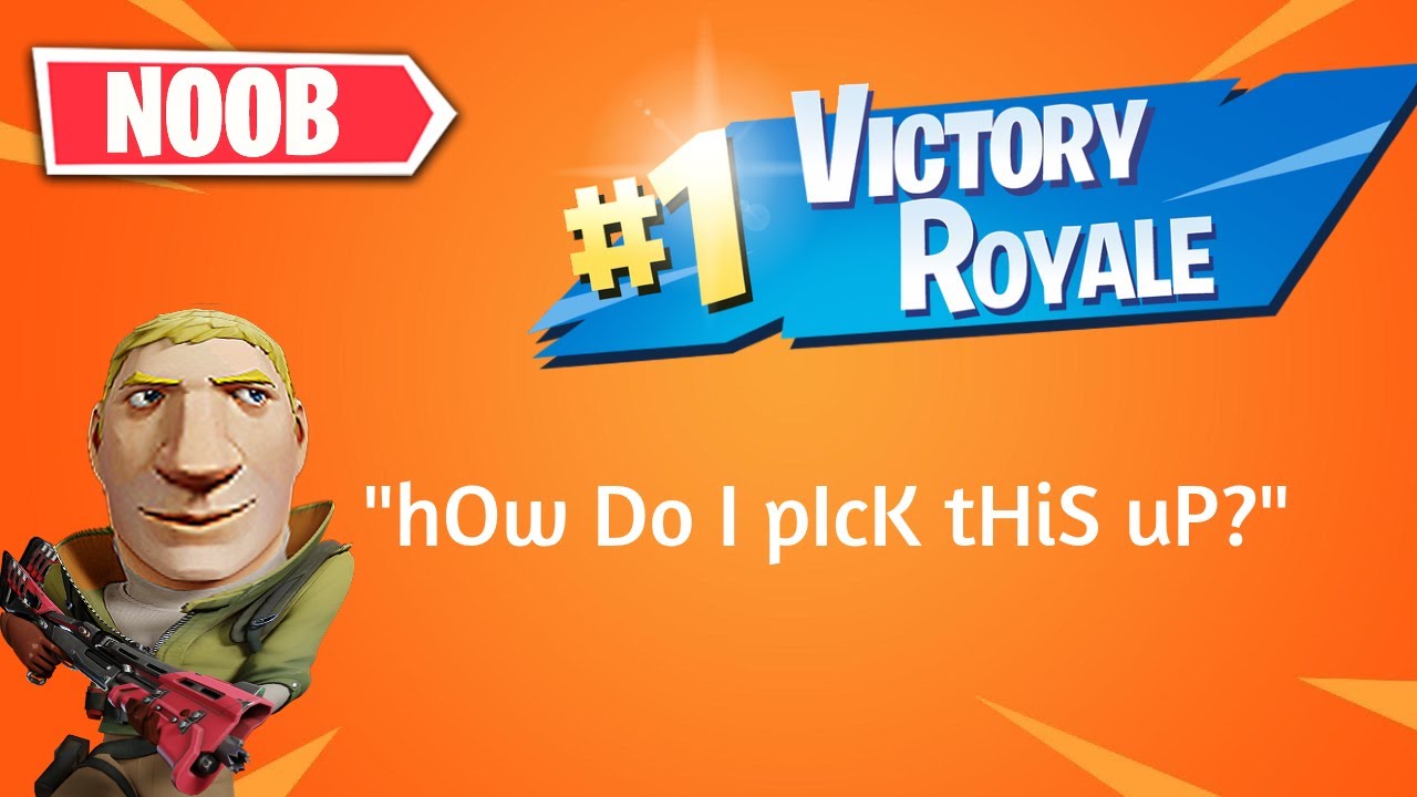 Teaching a COMPLETE NOOB to play Fortnite! - YouTube