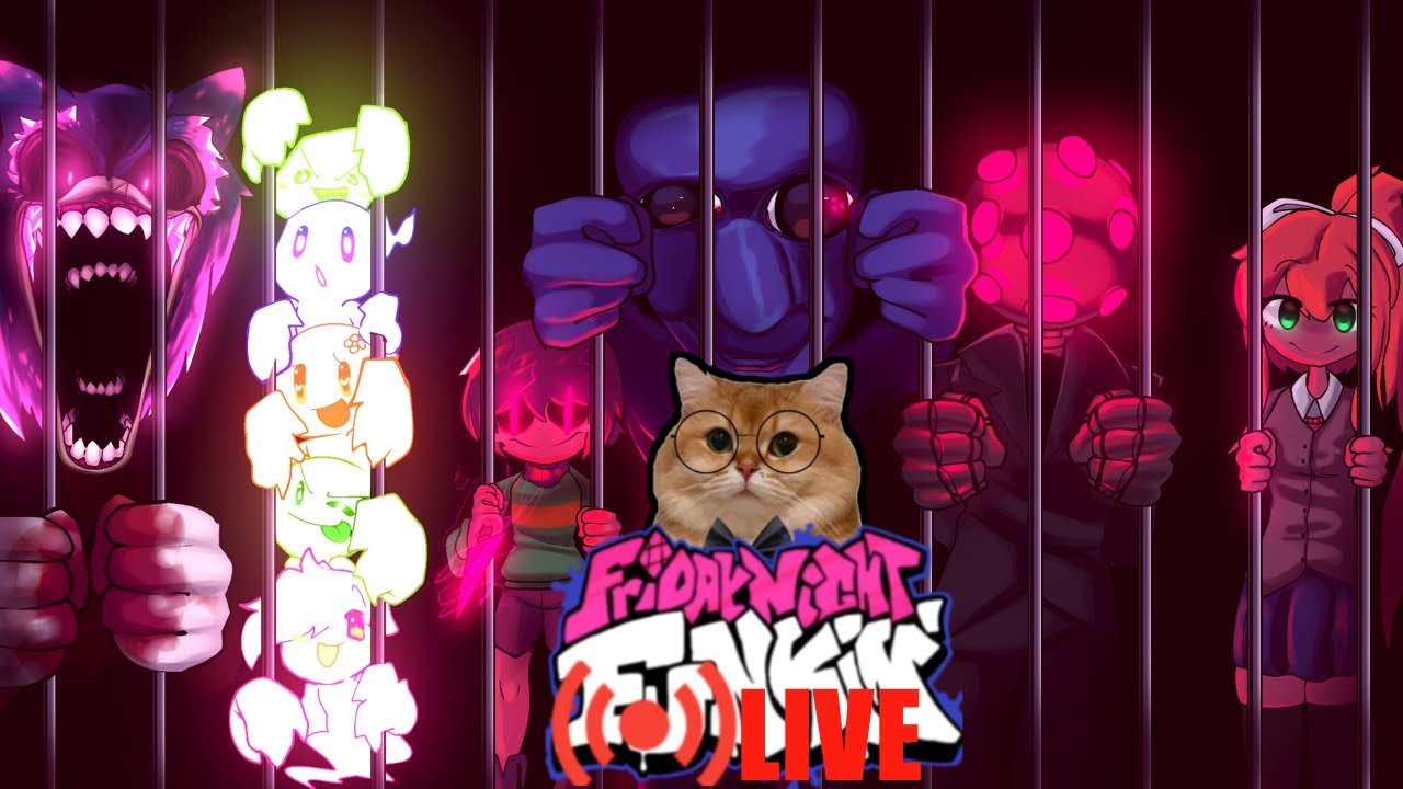 Live เคลียร์ม็อด Friday Night Funkin' ไลฟ์นี้มีเรื่องสำคัญ - YouTube