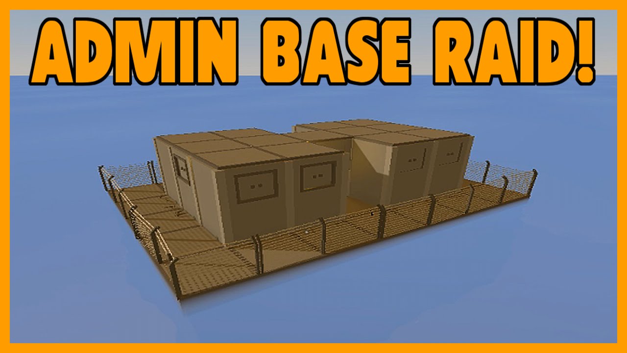 DOUBLE ADMIN BASE RAID! (UNTURNED 3.0) - YouTube