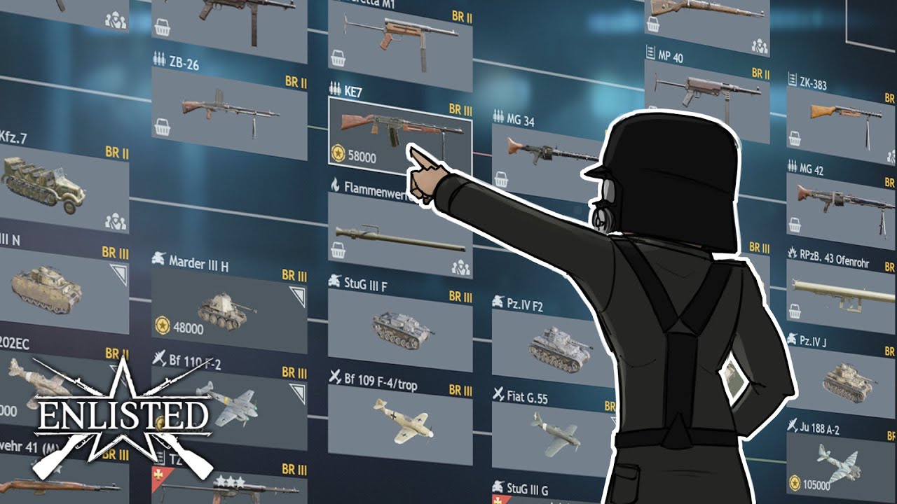 I take a closer look at new weapons - Enlisted Test server - YouTube
