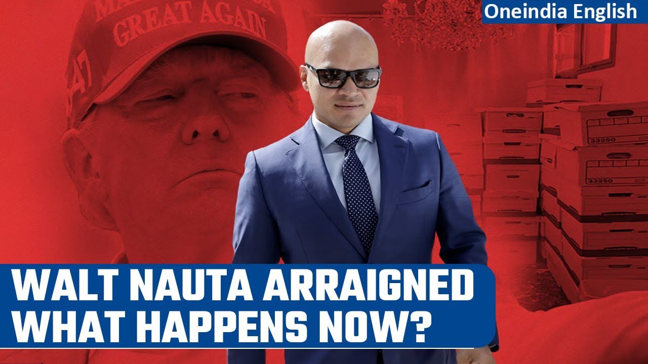 Walt Nauta, Trump's aide, pleads not guilty in the classified documents ...