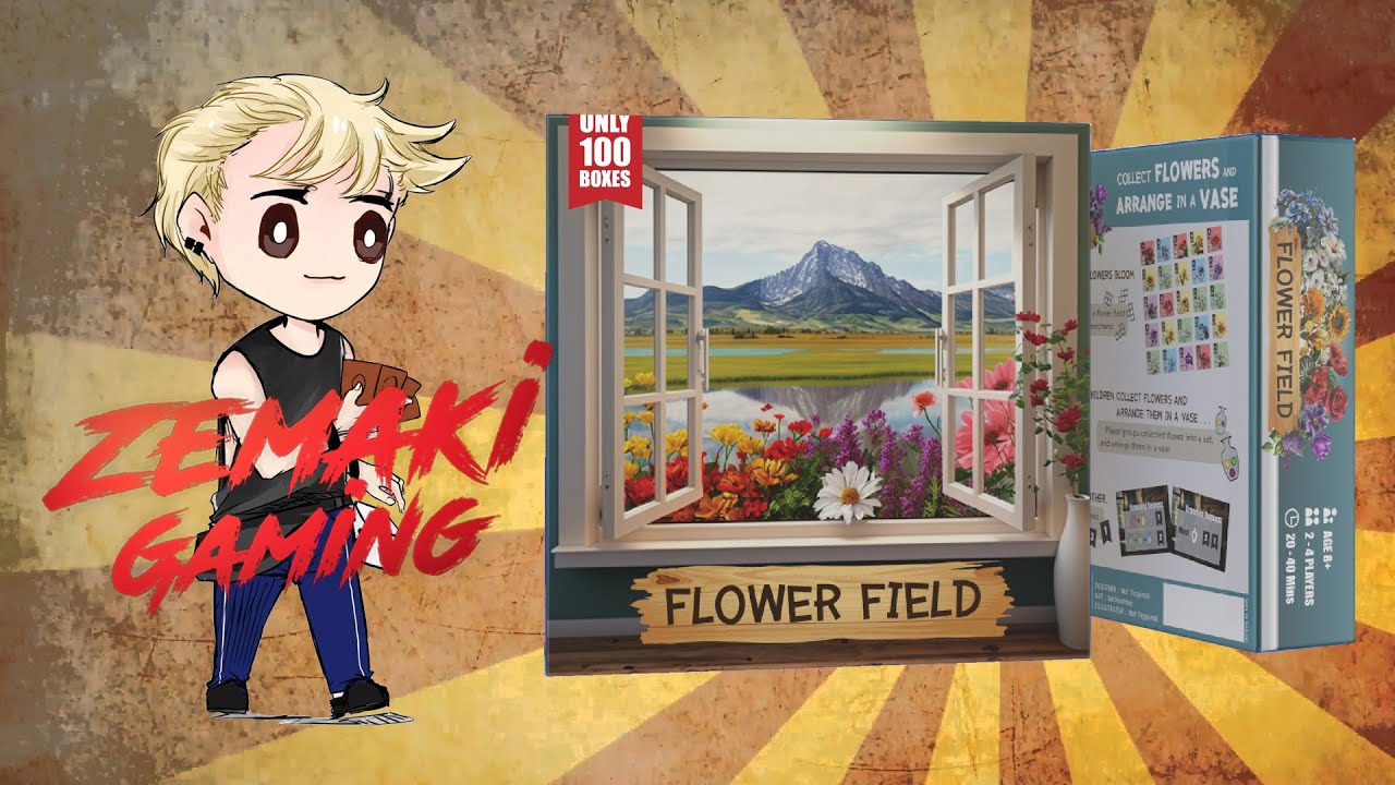 Flower Field [Review] เก็บดอกไม้จัดแจกันให้คุณยาย - YouTube
