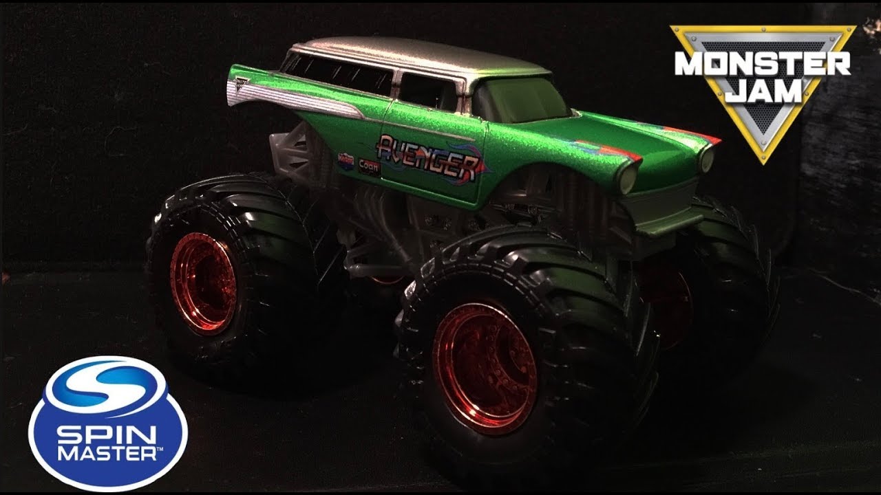 Spin Master Monster Jam - Avenger Nomad Diecast UNBOXING!! - YouTube