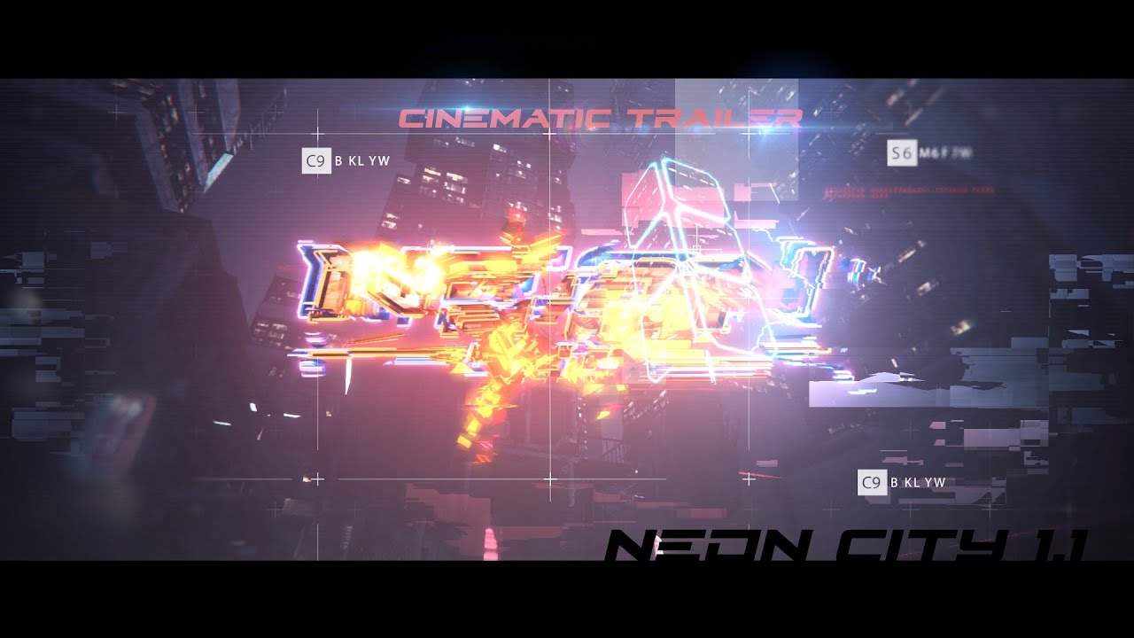 Neon City update 1.1 (Cinematic Trailer) - YouTube