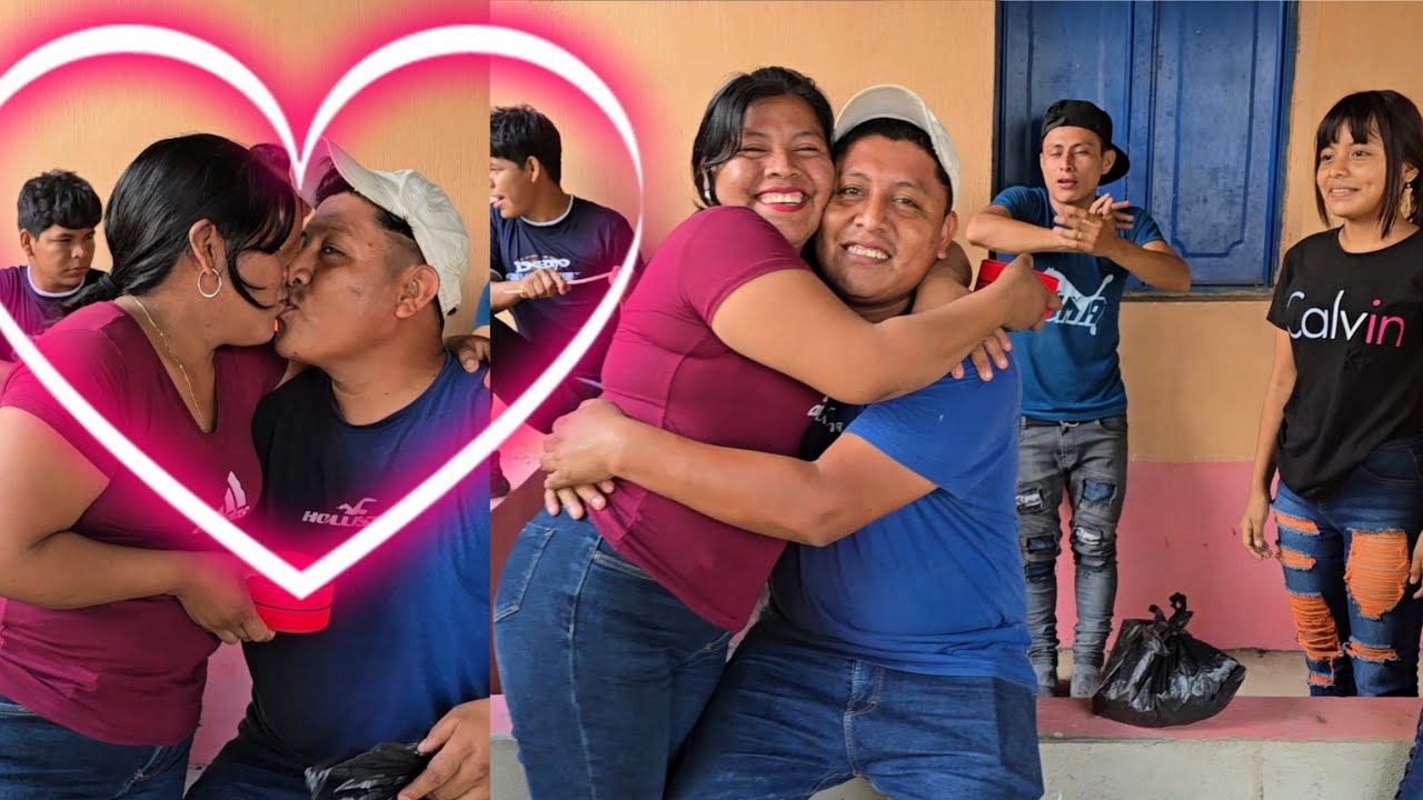 Toñita Le Da Un Beso A Noe Para Agradecer El Regalo Que Le Dio En El ...