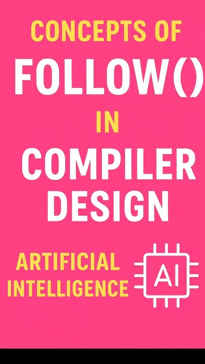 FOLLOW() in Compiler Design | FOLLOW() in Syntax Analysis Explained ...