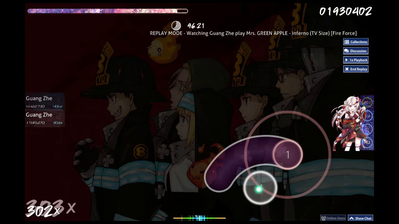 Inferno Osu! 5 Star Full Combo - YouTube