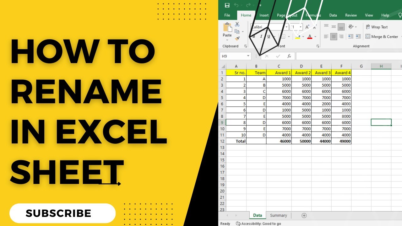 How To Rename Sheet In Excel Without Formula YouTube how-to-rename-sheet-in-excel-without-formula-youtube