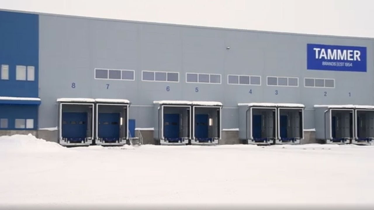 Tammer Brands logistiikkakeskus / logistics centre - YouTube