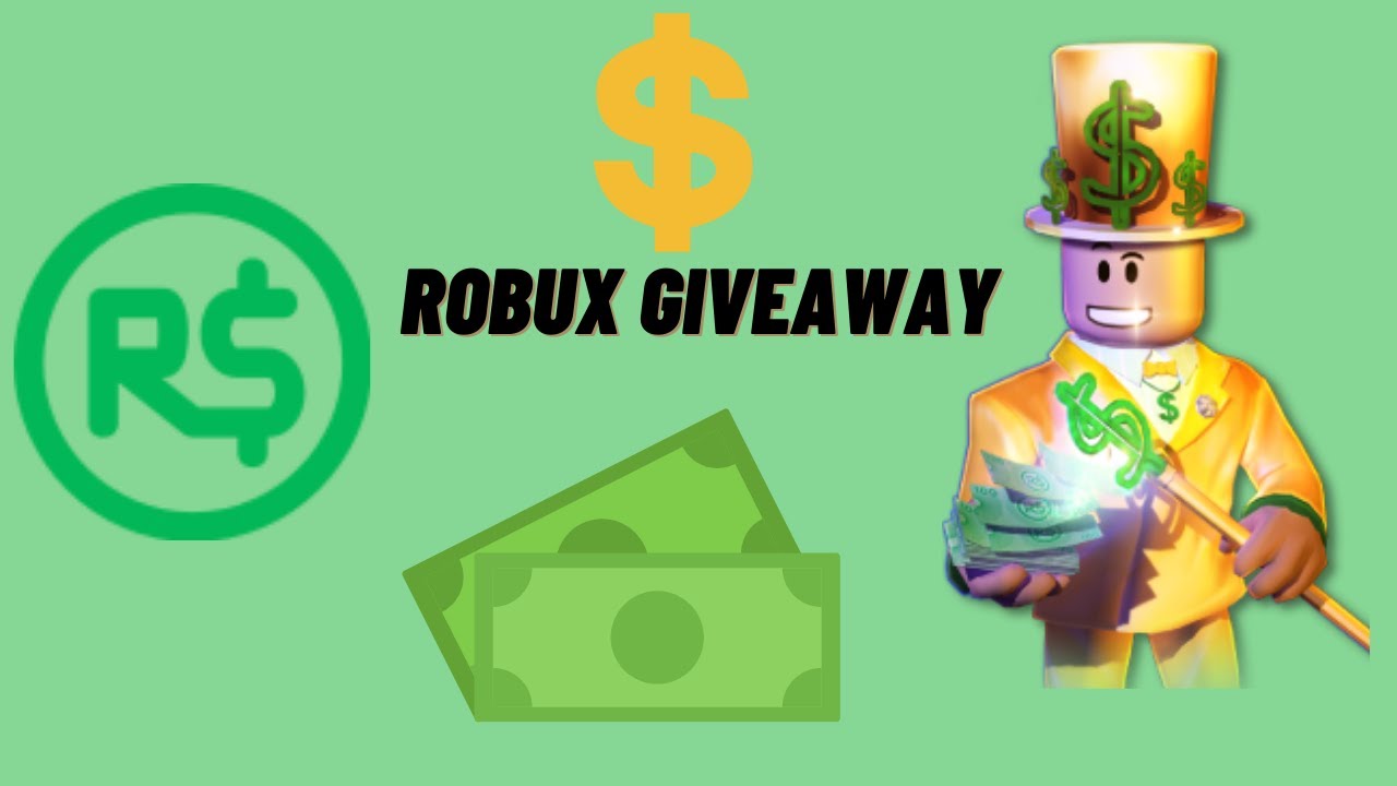 Robux Giveaway! - YouTube