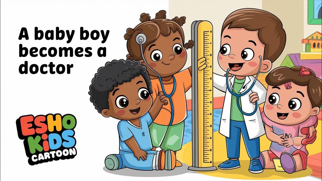 "Dream Big: A Little Doctor in the Making" Esho Kids Cartoon - YouTube
